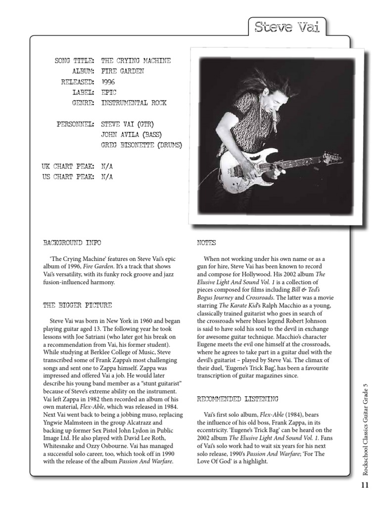 Rockschool Classics Guitar Grade Five Sample | PDF