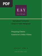 EoT Claim Template For Contractors | PDF | Business