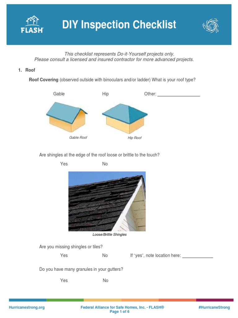Roller Shutter Inspection Checklist | PDF | Door | Roof
