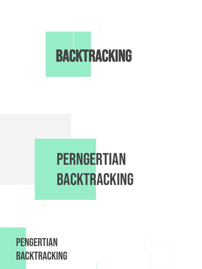 Backtracking | PDF
