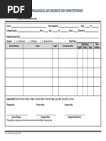 Two-Way Table of Specification Template | PDF