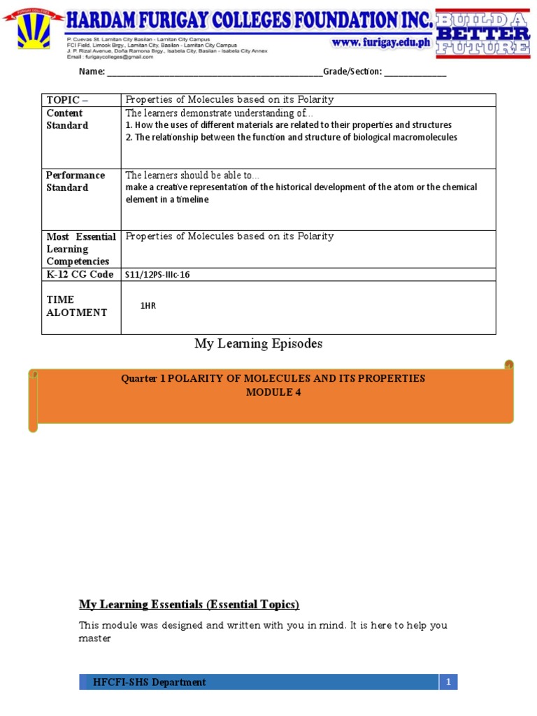 My Learning Episodes: The Learners Demonstrate Understanding Of.. | PDF ...