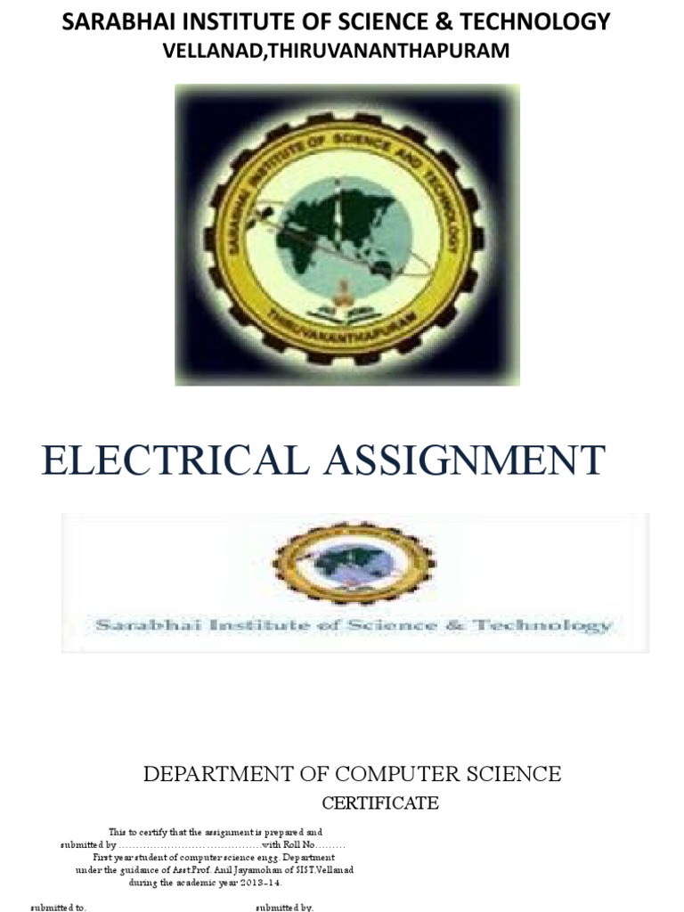 Sarabhai Institute of Science & Technology | PDF | Technology & Engineering