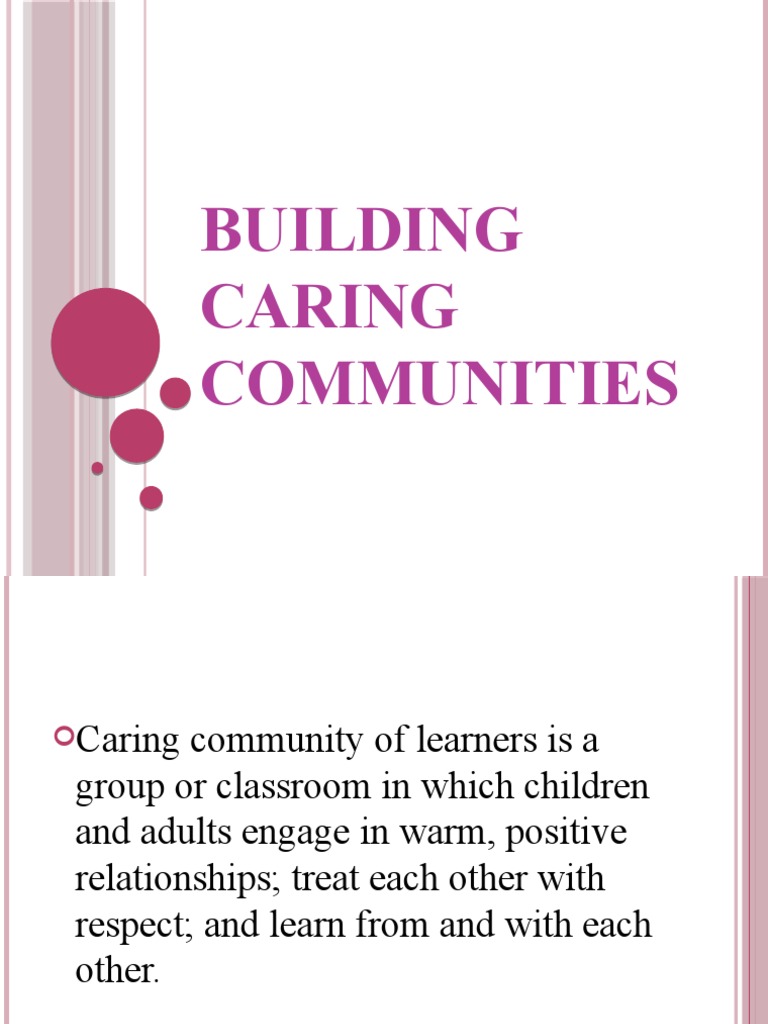 Building a Caring Community of Learners | PDF | Altruism | Decision Making