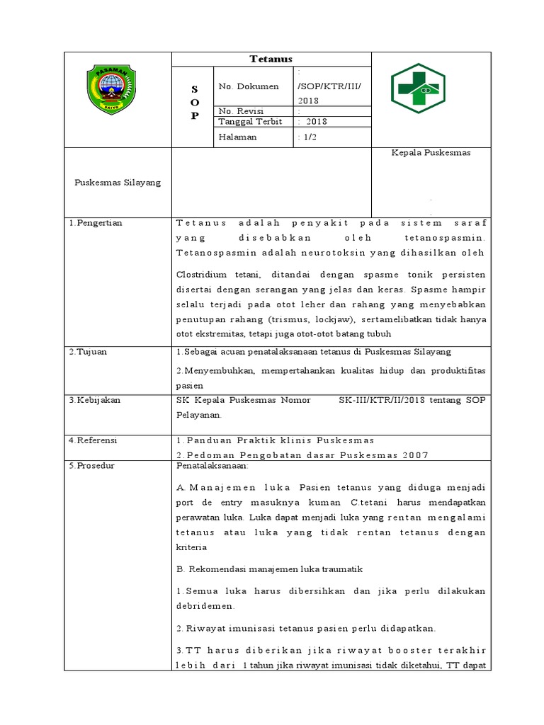 Sop 144 Diagnosa Penyakit | PDF
