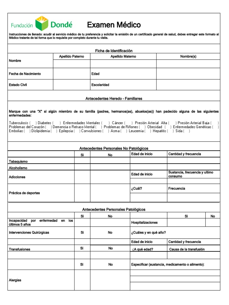 Formato Examen Medico 091120-1 - 12 | PDF | Cookie HTTP | Privacidad en ...