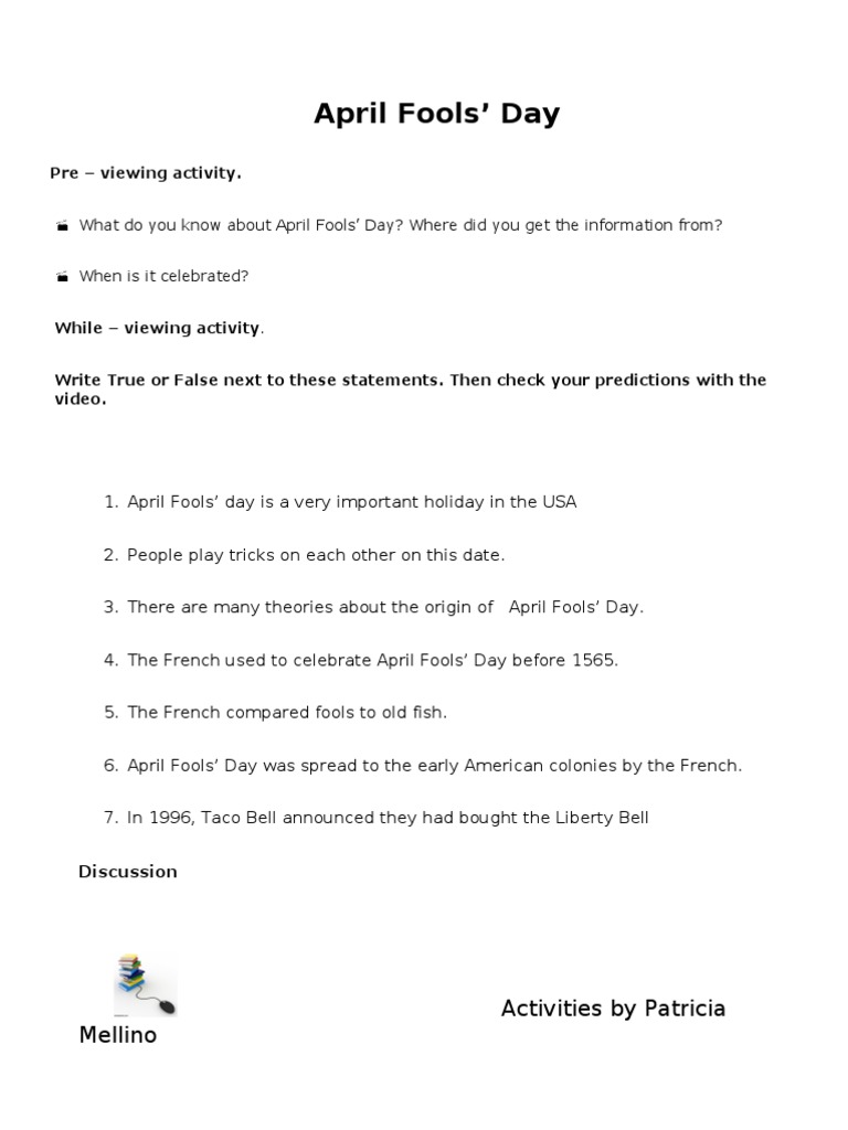 Understanding April Fools' Day Traditions | PDF | Social Science | History