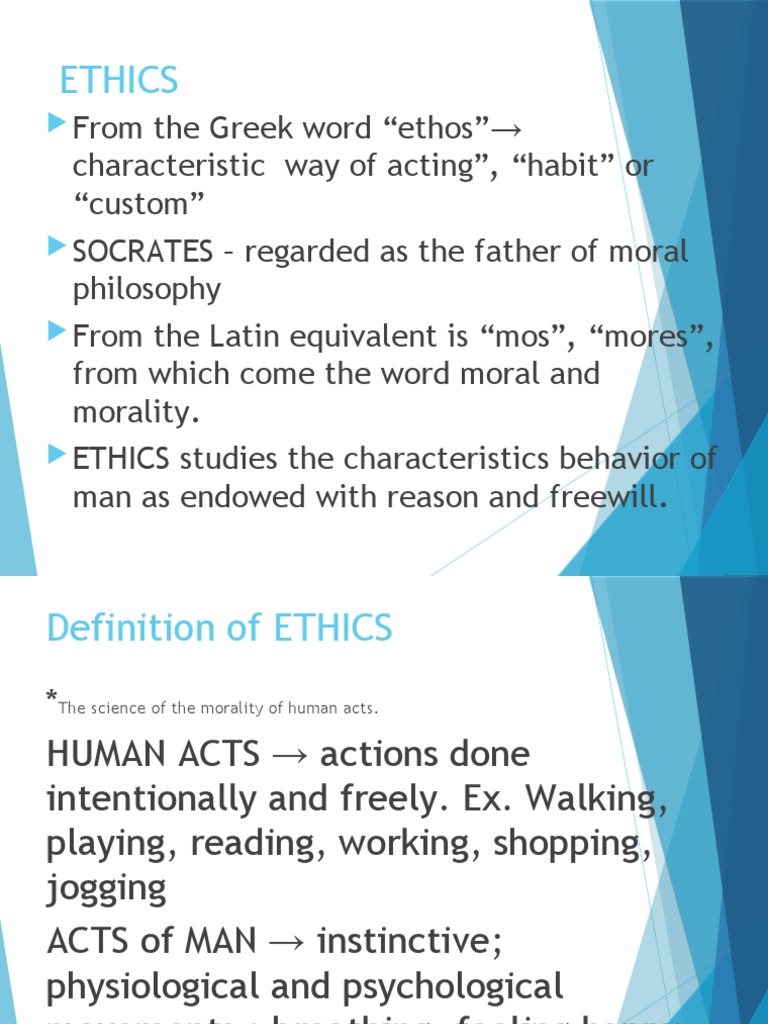 Introduction ETHICS | Download Free PDF | Morality | Soul