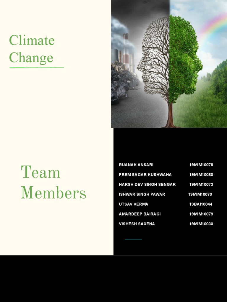 Climate Change Presentation | PDF | Climate Change | Forests