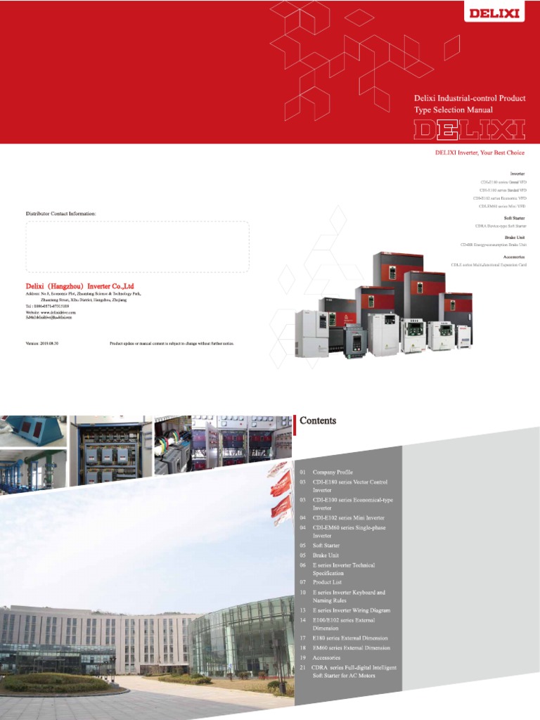 DELIXI Inverter Catalogue 2020 | PDF