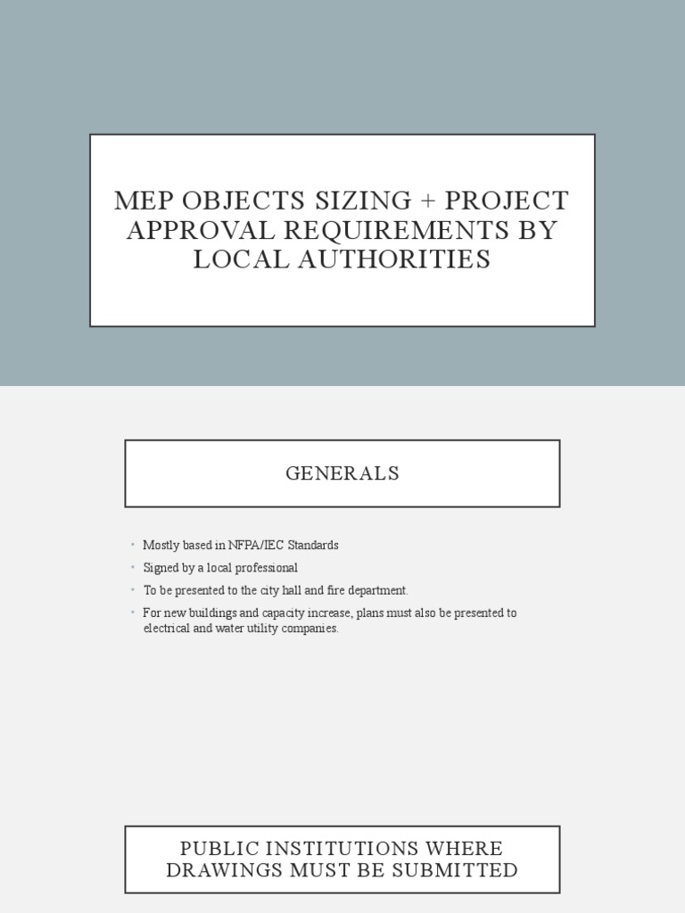 Mep+life Safety Considerations For Arch 2019-3-20 | PDF | Fire ...