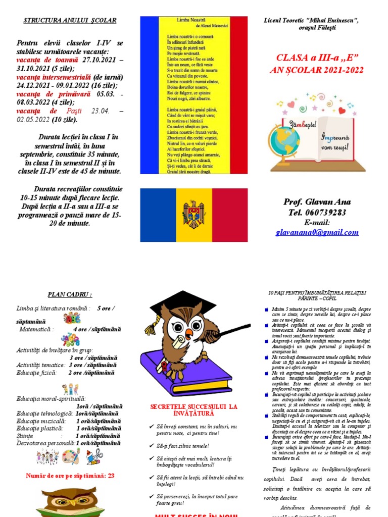 Pliant Clasa A 3-A | PDF