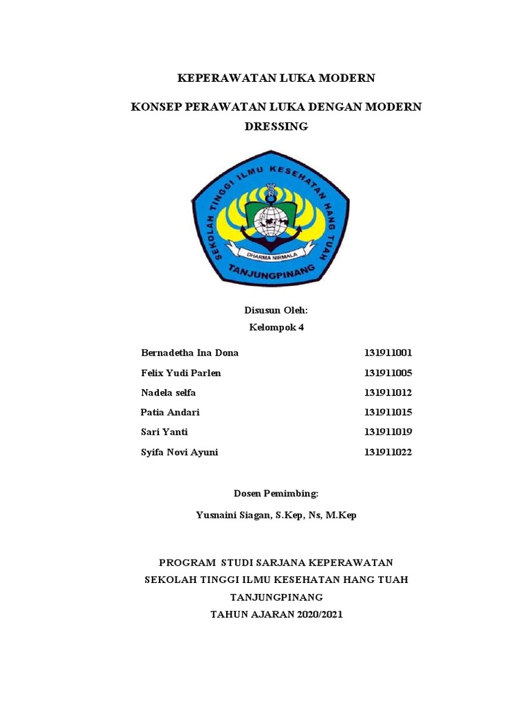 (Kep - Luka) Kel.4 Modern Dressing | PDF