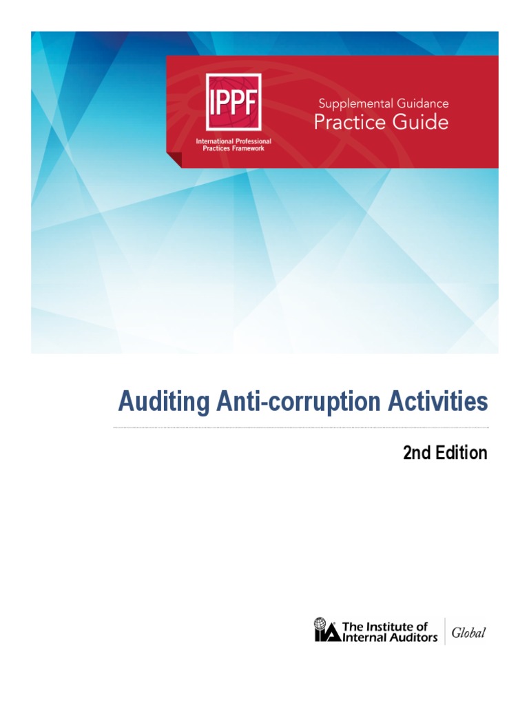 Auditing Anti-Corruption Activities: 2nd Edition | PDF | Internal Audit | Audit