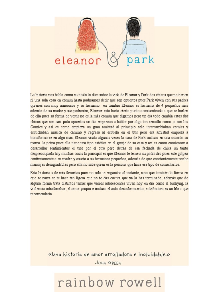 Eleanor y Park | PDF