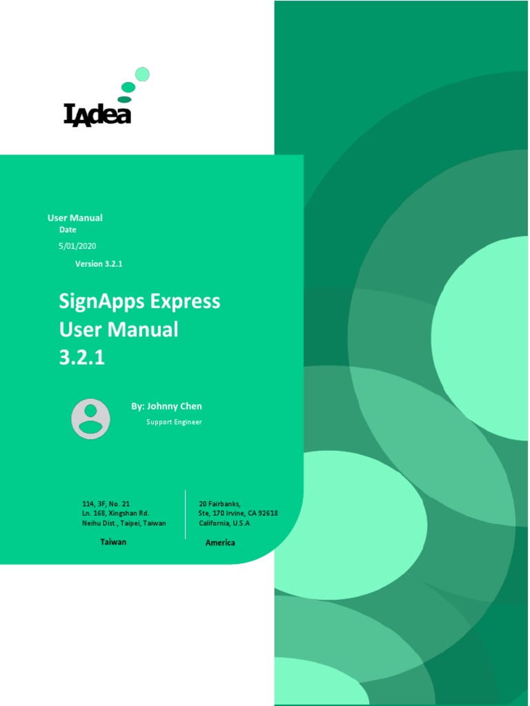 Signapps-Express-Manual ENG v3.2.1 2020-04-30 | PDF | Cloud Computing ...
