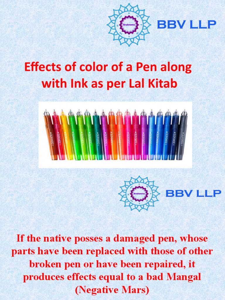 Color of Pen and Ink | PDF | Physical Sciences | Planetary Science