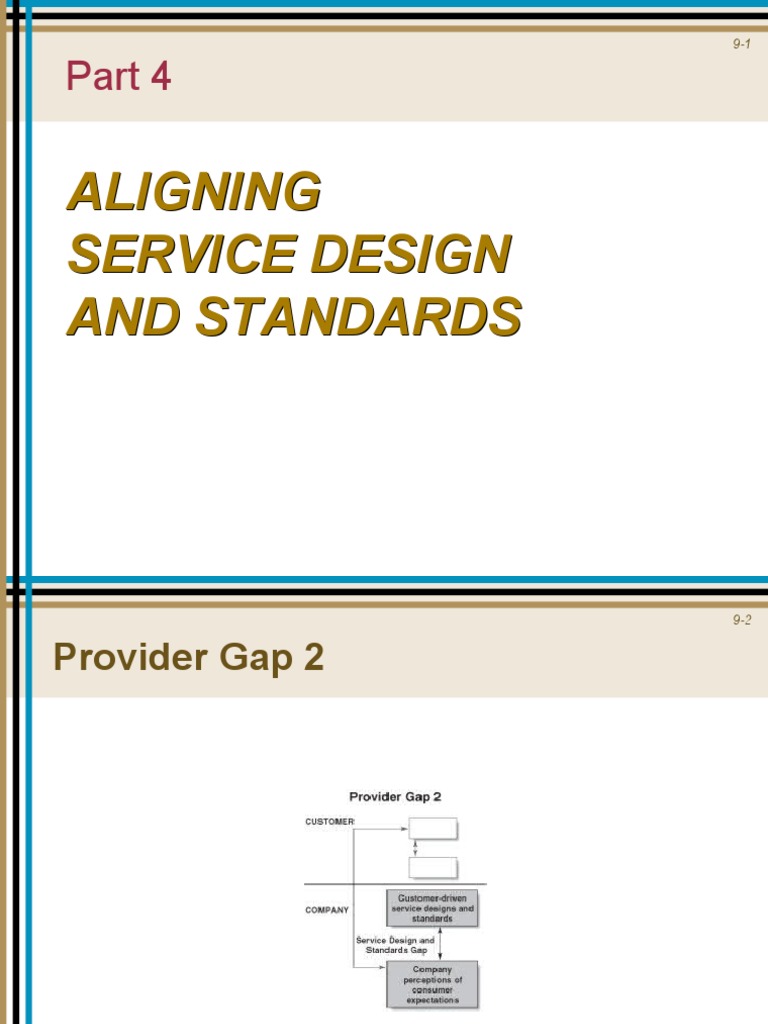 Aligning Service Design and Standards | PDF | Marketing | Innovation