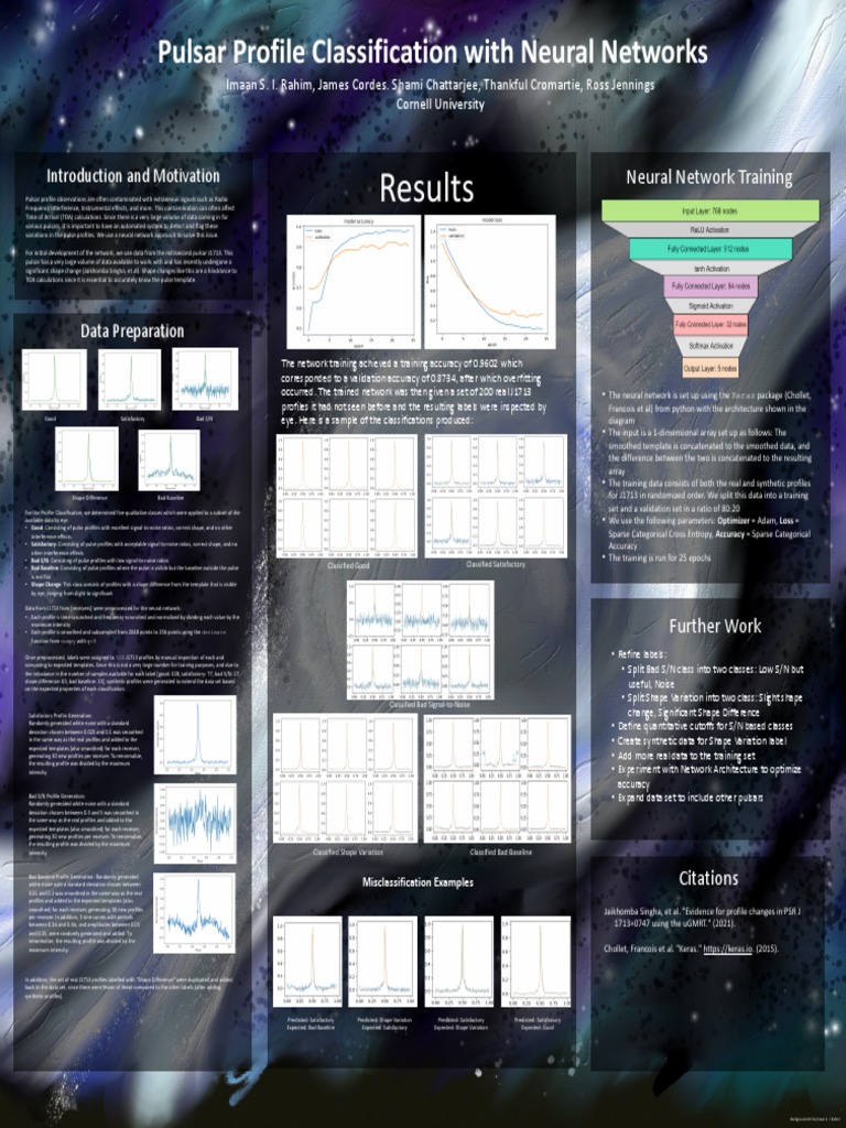 Pulsar Profile Classification With Neural Networks | PDF | Applied Mathematics | Signal To Noise ...