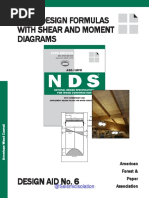 NDS Beam Formulas | PDF | Beam (Structure) | Bending