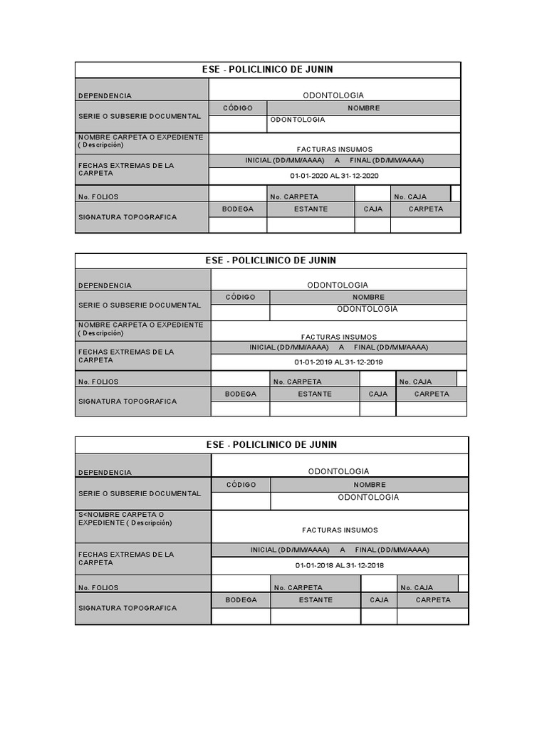 Rotulos Carpetas | PDF