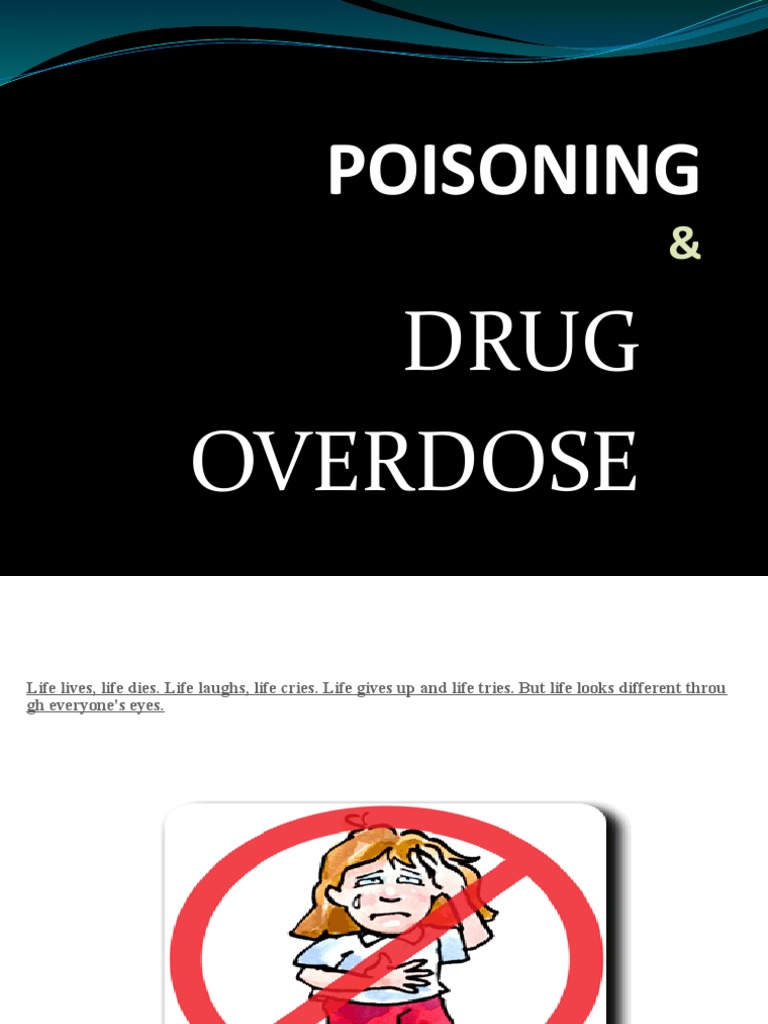 Poisoning & Overdose Guide | PDF | Drugs | Drug Overdose