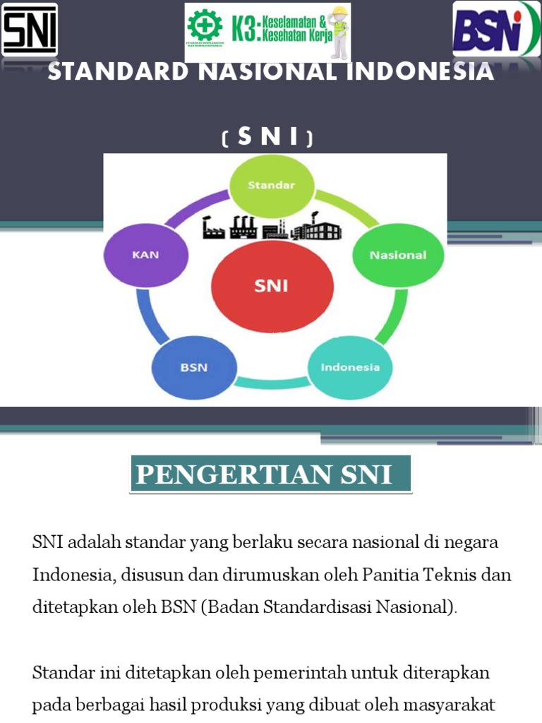 Standard Nasional Indonesia | PDF