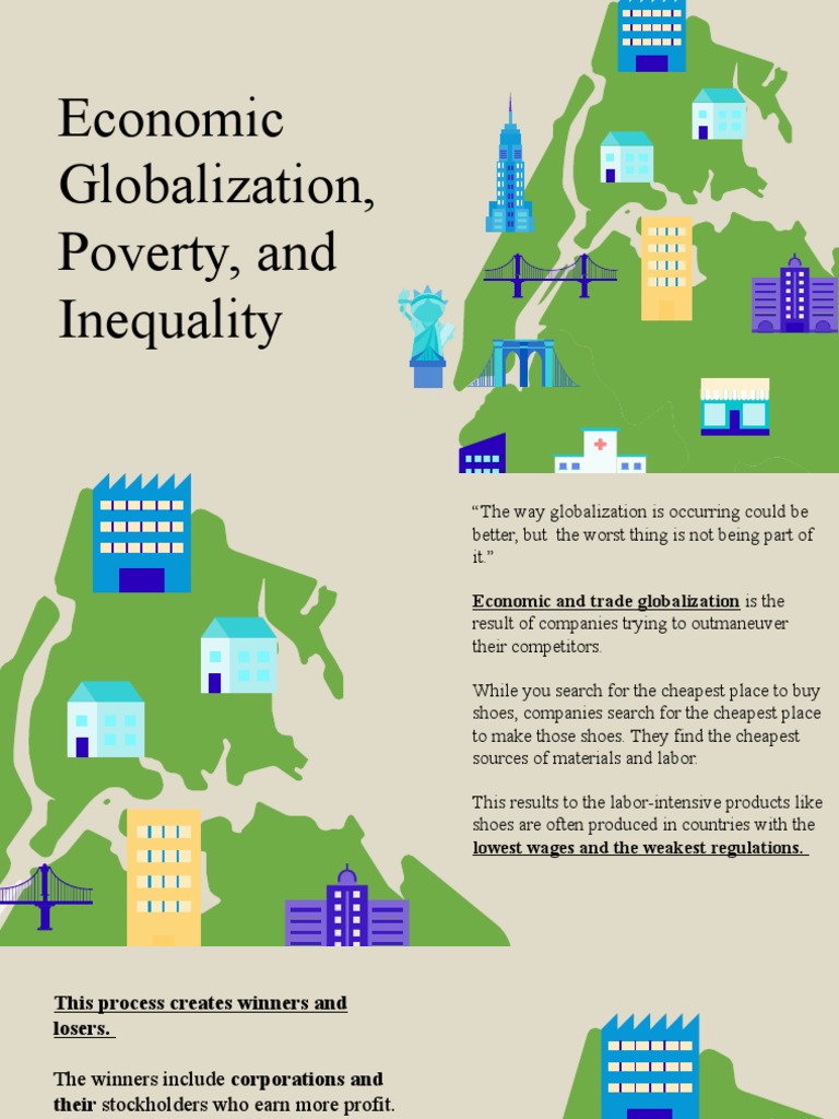 Economic Globalization Poverty and Inequality | Download Free PDF ...