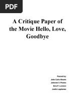 MAGNIFICO - Film Review | PDF | Mystery, Thriller & Crime Fiction