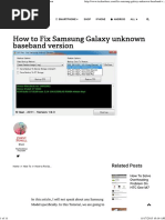 (Solved) How To Fix - Odin Not Detecting My Samsung Android Phone | PDF | Android (Operating ...