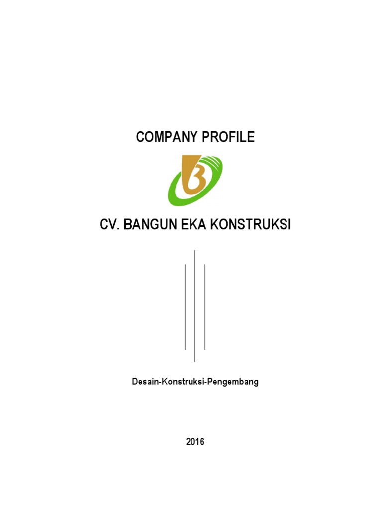 Company Profile: Desain-Konstruksi-Pengembang | PDF