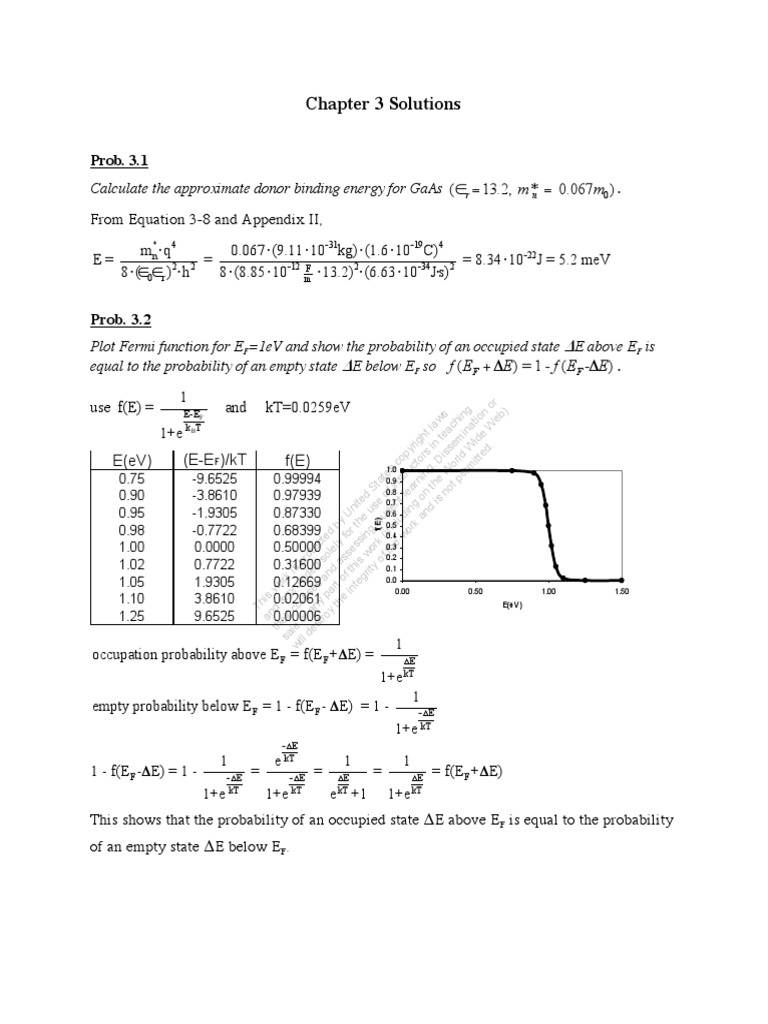 Chapter 3 Solutions: Prob. 3.1 | PDF | Electricity | Electromagnetism