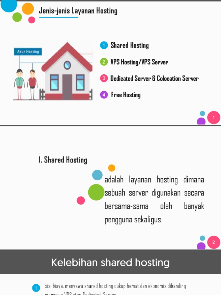 Jenis Jenis Layanan Hosting | PDF