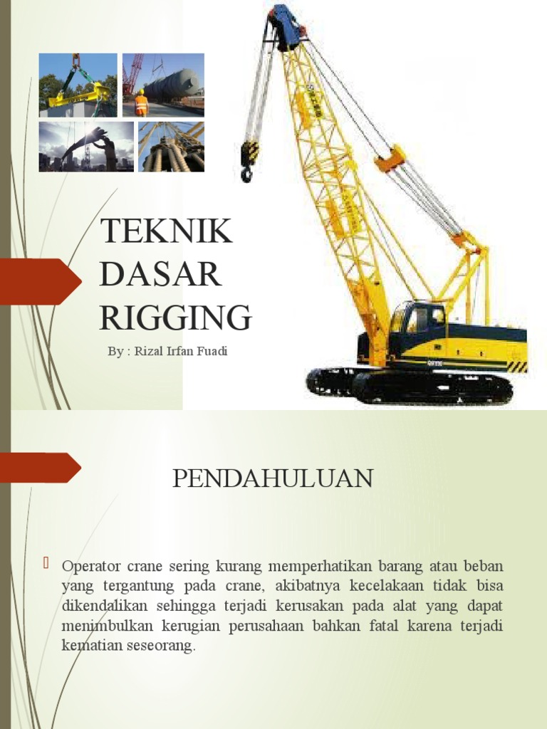 4.b. Teknik Dasar Rigging | PDF