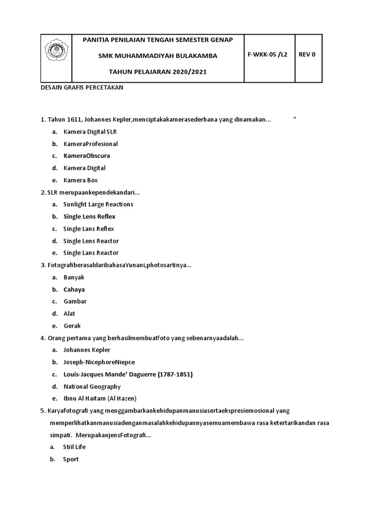 Soal Mid DGP Gasal 2122 | PDF