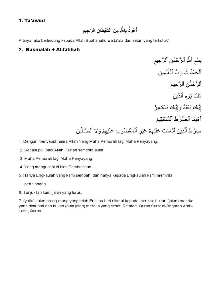 Bacaan Ruqyah Ustadz Abi Syuja | PDF