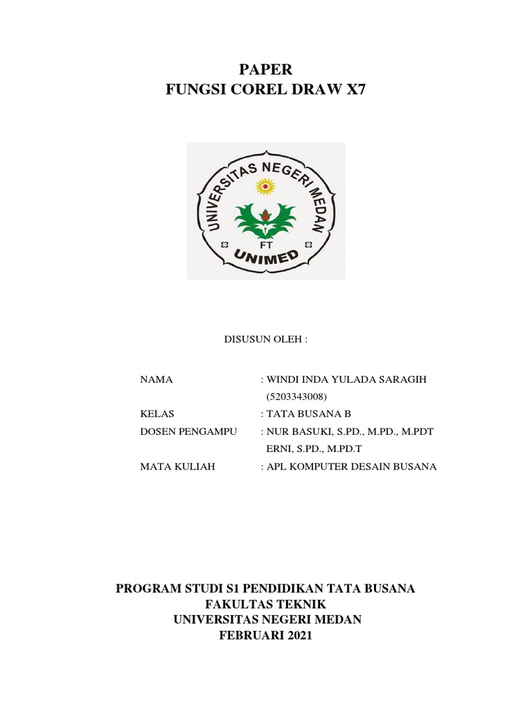 Paper Apk Komputer Desain Busana | PDF | Komputer