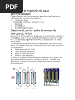 Principios de Los Procesos de Las Membranas de Intercambio Iónico | PDF ...