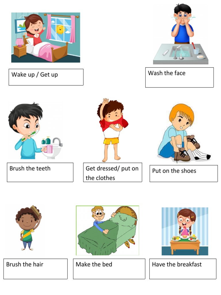 Wake Up / Get Up Wash The Face | PDF