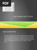 Understanding Newspaper Columns | PDF | Newspapers | News