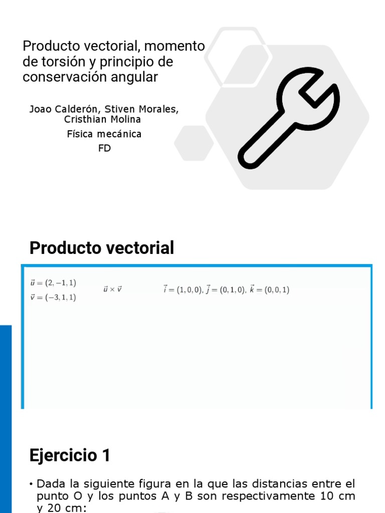 (E.P) Producto Vectorial y Principio de Conservación Del Momento Angular | PDF | Rotación ...