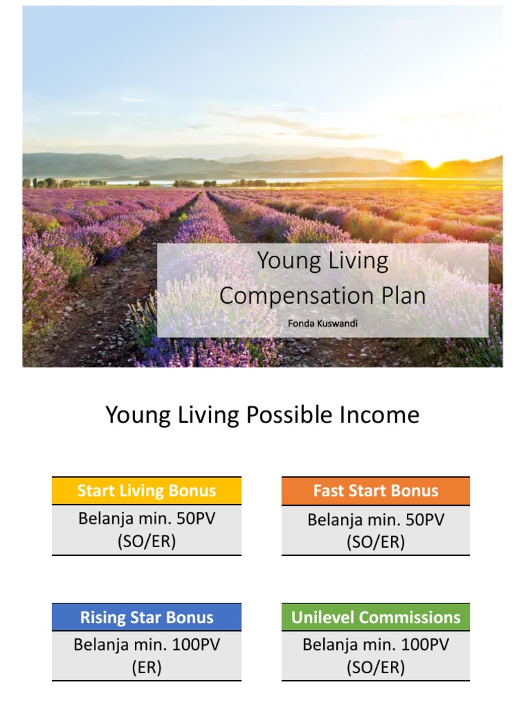 Young Living Compensation Plan Summary | PDF