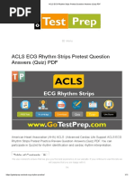 ACLS Pretest Questions and Answers 2020 (Full Practice Test) | PDF ...