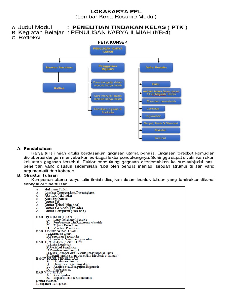 Resume Modul PTK - KB-4 | PDF