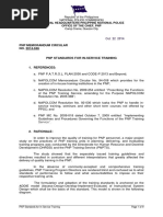 PNP MC 2025-006 Dragnet Operations | PDF