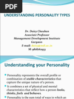 Characteristics of The 16 MBTI Personality (4 Temperaments Shown in ...