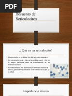 Guía para el Recuento de Reticulocitos | PDF | Hematología | Fisiología