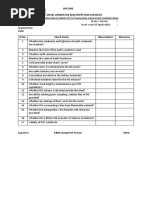 LT Panel Checklist | PDF