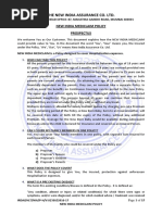 New India Mediclaim Proposal Form | PDF | Insurance | Wellness