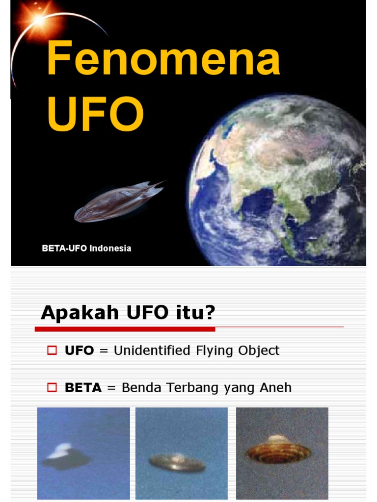Presentasi BETA-UFO | PDF